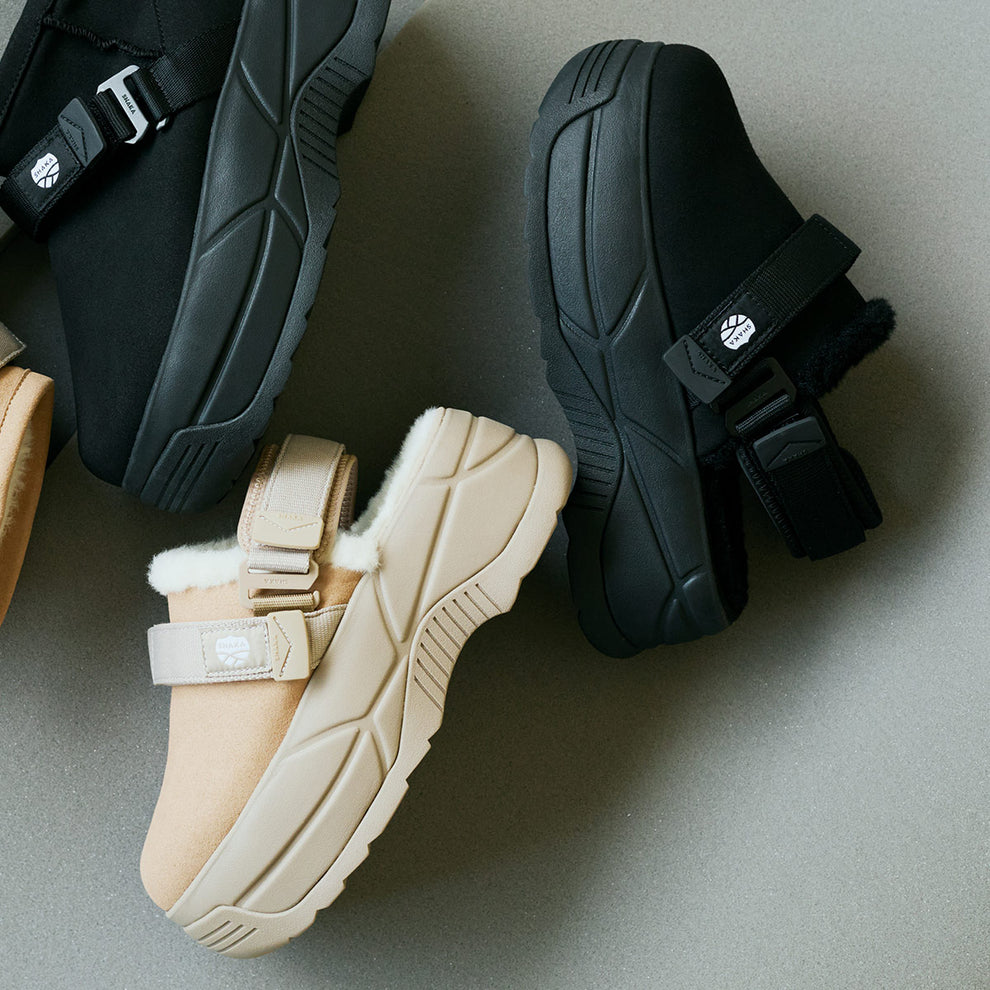 SHAKA 厚底クロッグサンダルSNUG CLOG MOUTON CHUNKY [レディース][2025 秋冬] SK-300 - SHAKA ...